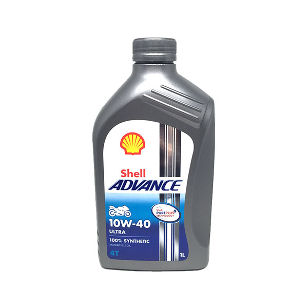 น้ำมันเครื่องสังเคราะห์ 100% Shell Advance Ultra 4T 10w-40 | TARADFILTER
