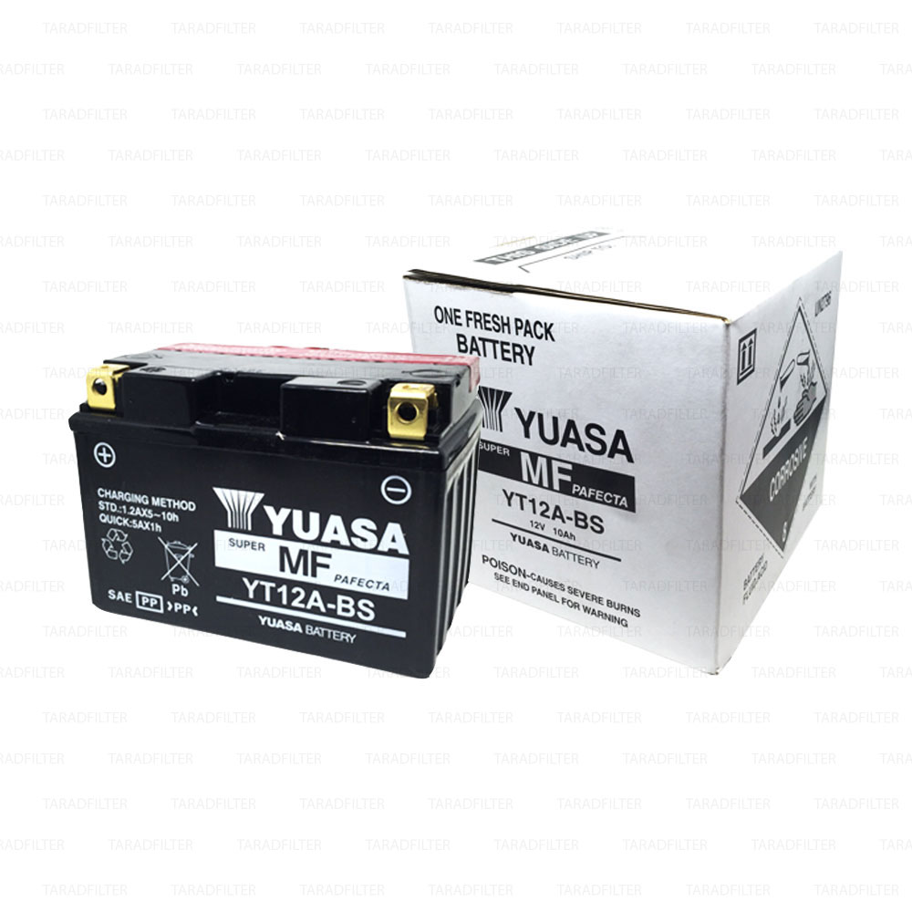 YT12A-BS แบตเตอรี่ YUASA | TARADFILTER